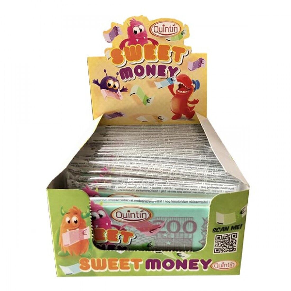 Quintin Sweet Money 24 x 14g - Planet Candy Online Sweet Shop